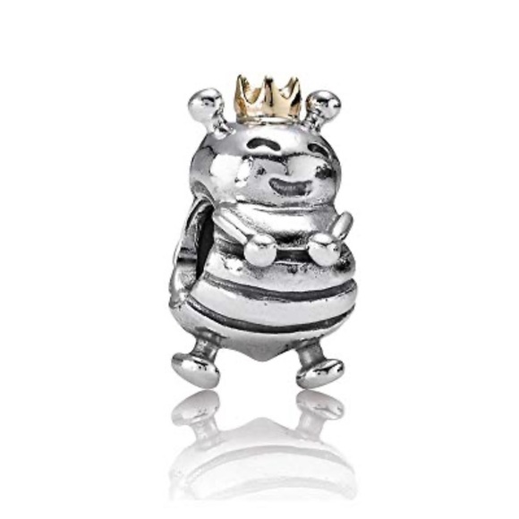 Pandora | Jewelry | Pandora Queen Bee Charm Retired Sterling Silver 4k ...